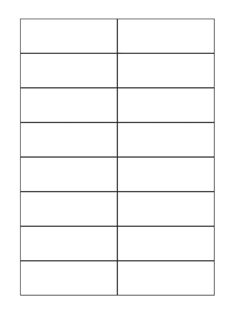 16 Labels Per Sheet 105mm X 37mm EL16105 - Evo Labels